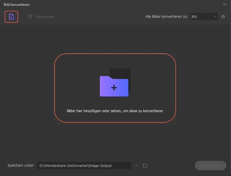Wie man schnell und einfach Bilder in JPG/JPEG/PNG/BMP/TIFF umwandelt.